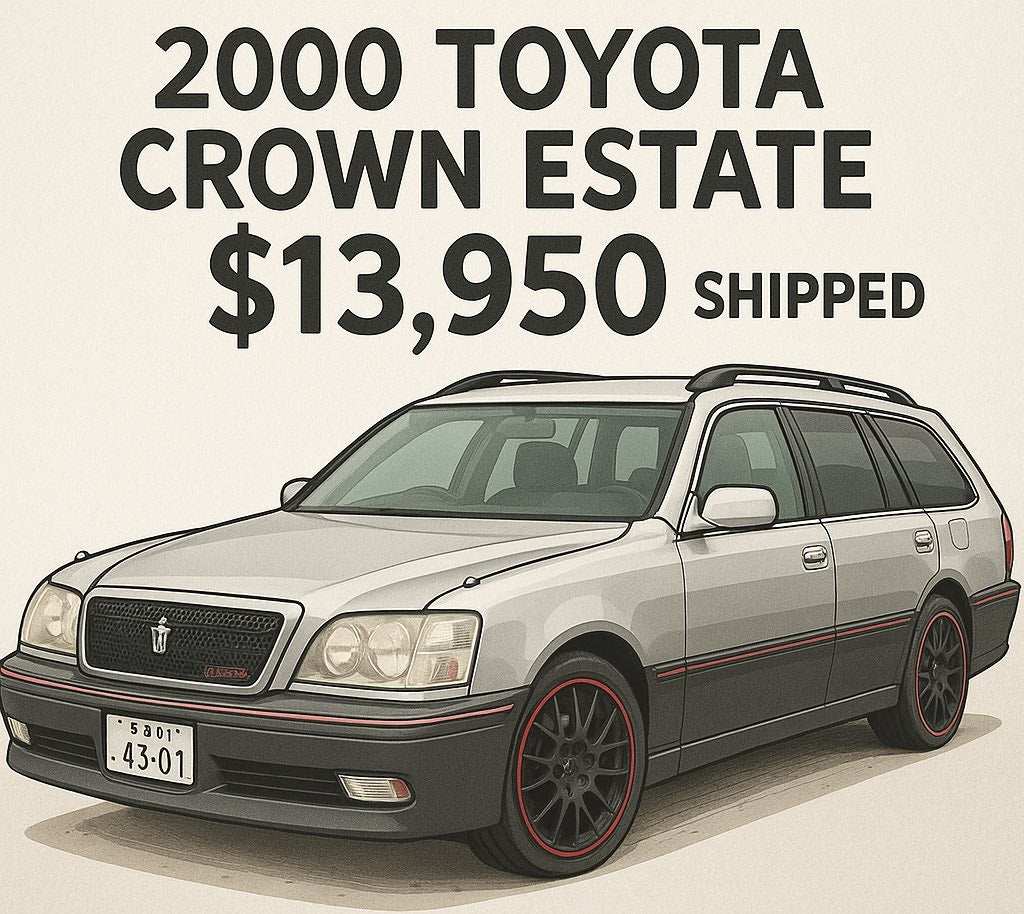 2000 Toyota Crown Estate Athlete V – AllthingZJDMShop